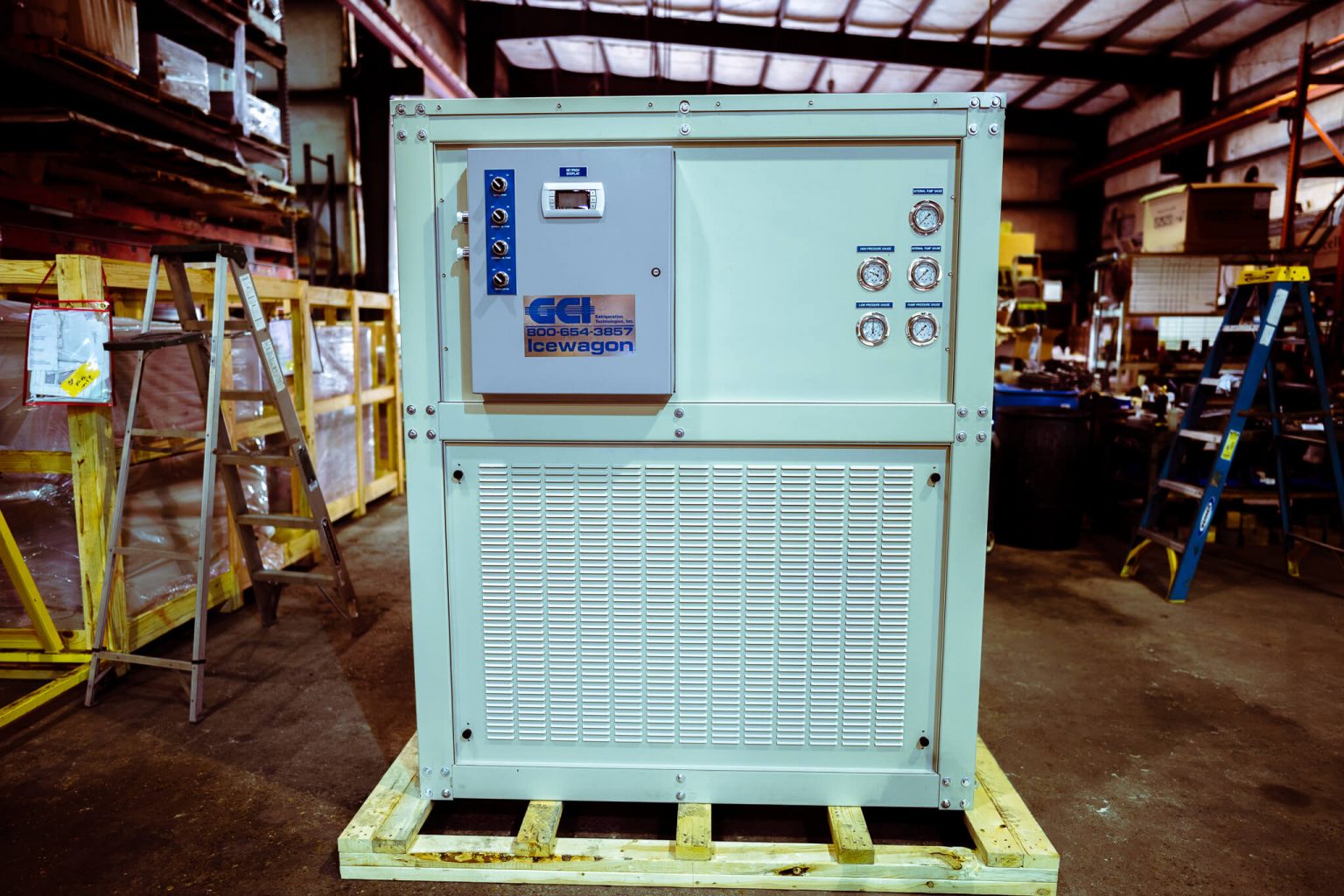 Low Temperature Process Chillers | United States | GCI Refrigeration ...